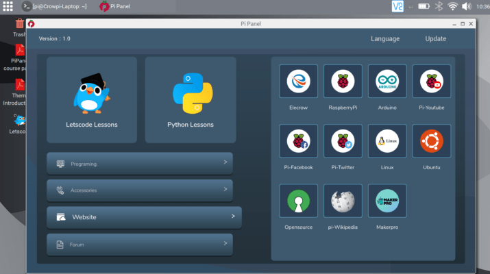 CrowPi L Software and Programming Lessoon