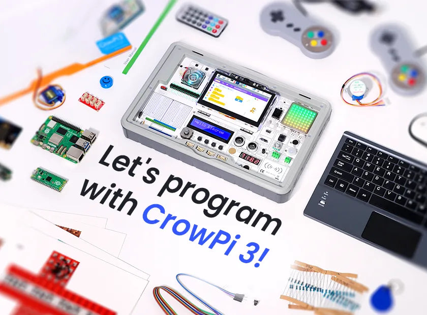 Step into the AI Era with the All-New CrowPi 3!