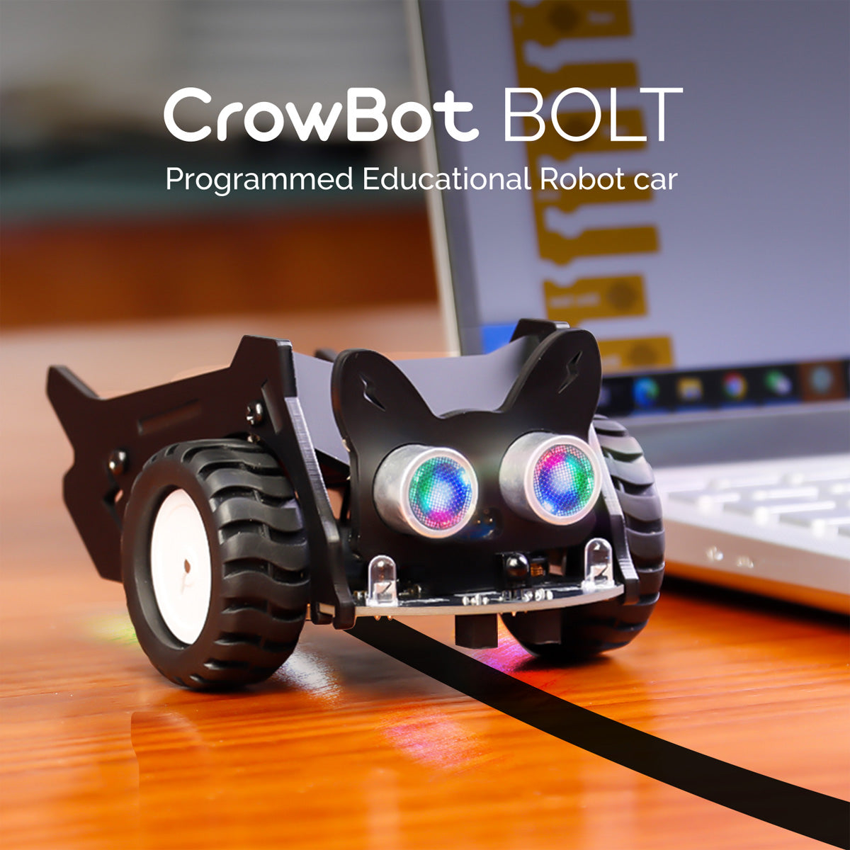 CrowBot BOLT-Open Source Programmable Smart Robot Car STEAM Robot Kit ...