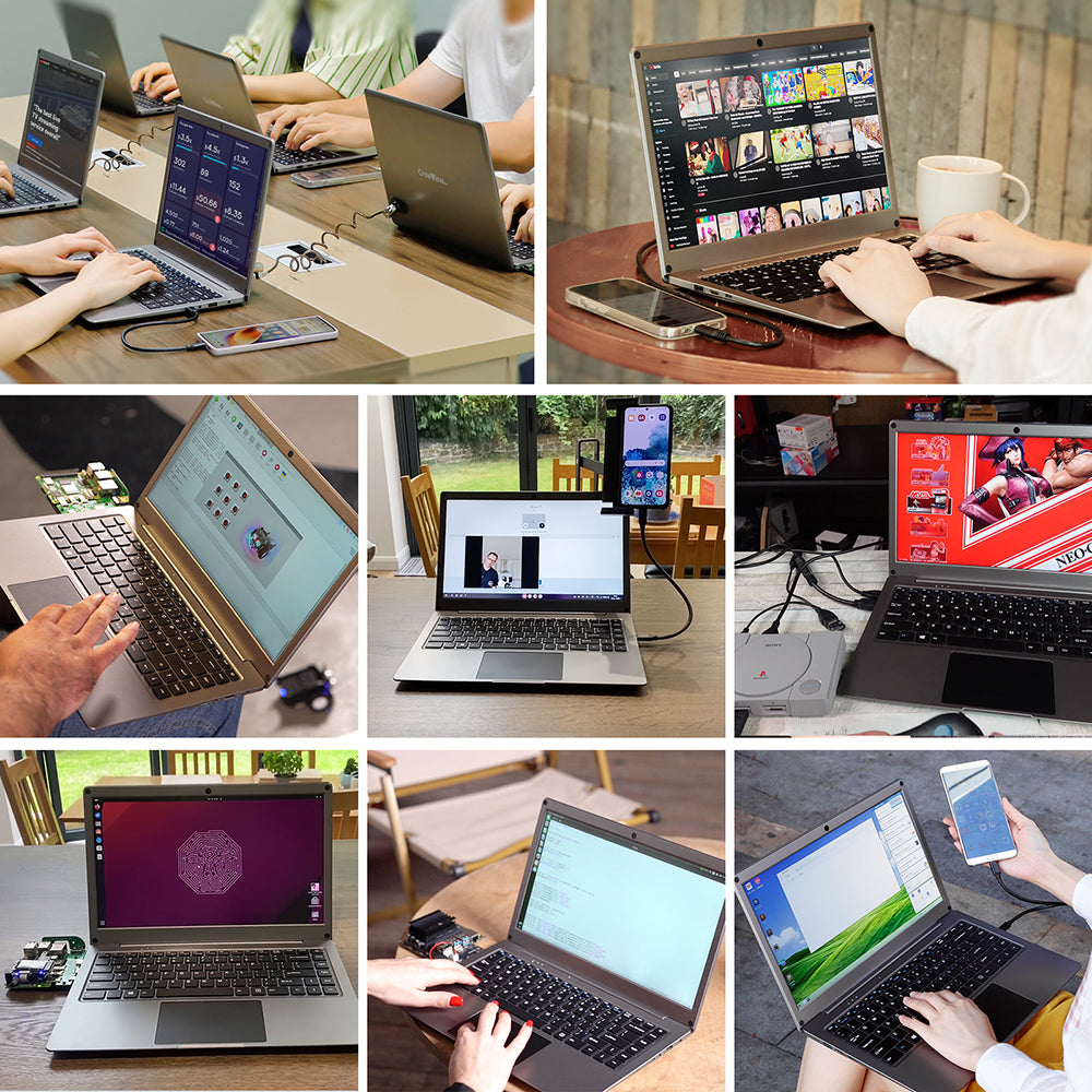 CrowView Note-All-in-One Portable Monitor, Phone-to-Laptop Device With ...