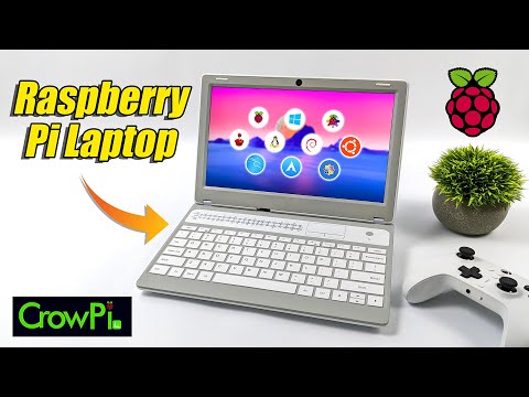 CrowPi L - Real Raspberry Pi Laptop for Learning Programming and Hardware